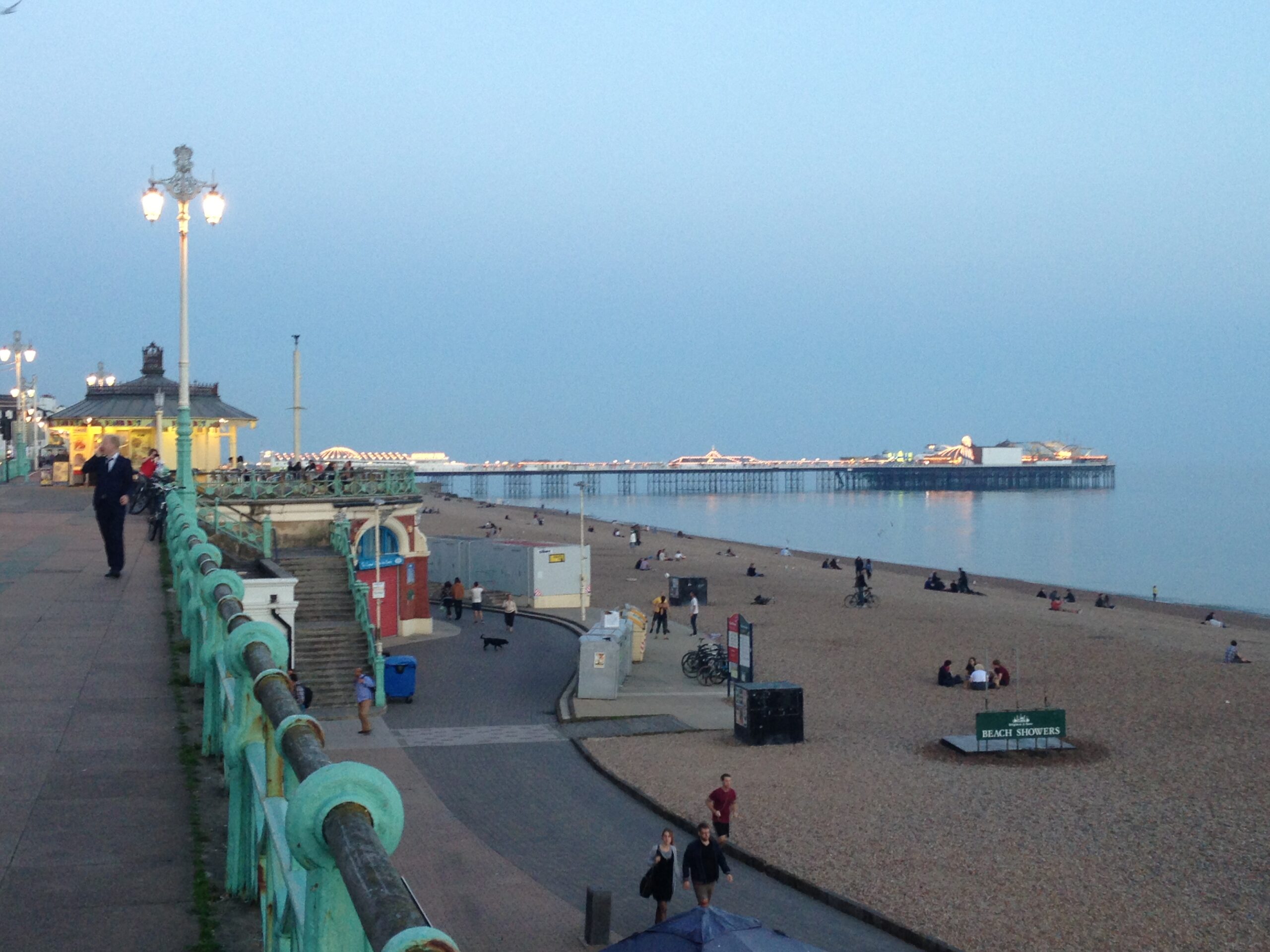 Brighton Pier And Seafront At Dusk In September 2013 Brighton Journal